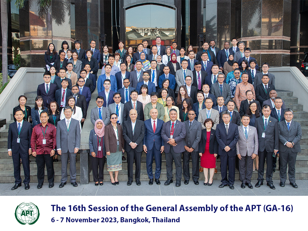 The 16th Session of the General Assembly of the APT (GA-16) | Asia-Pacific Telecommunity